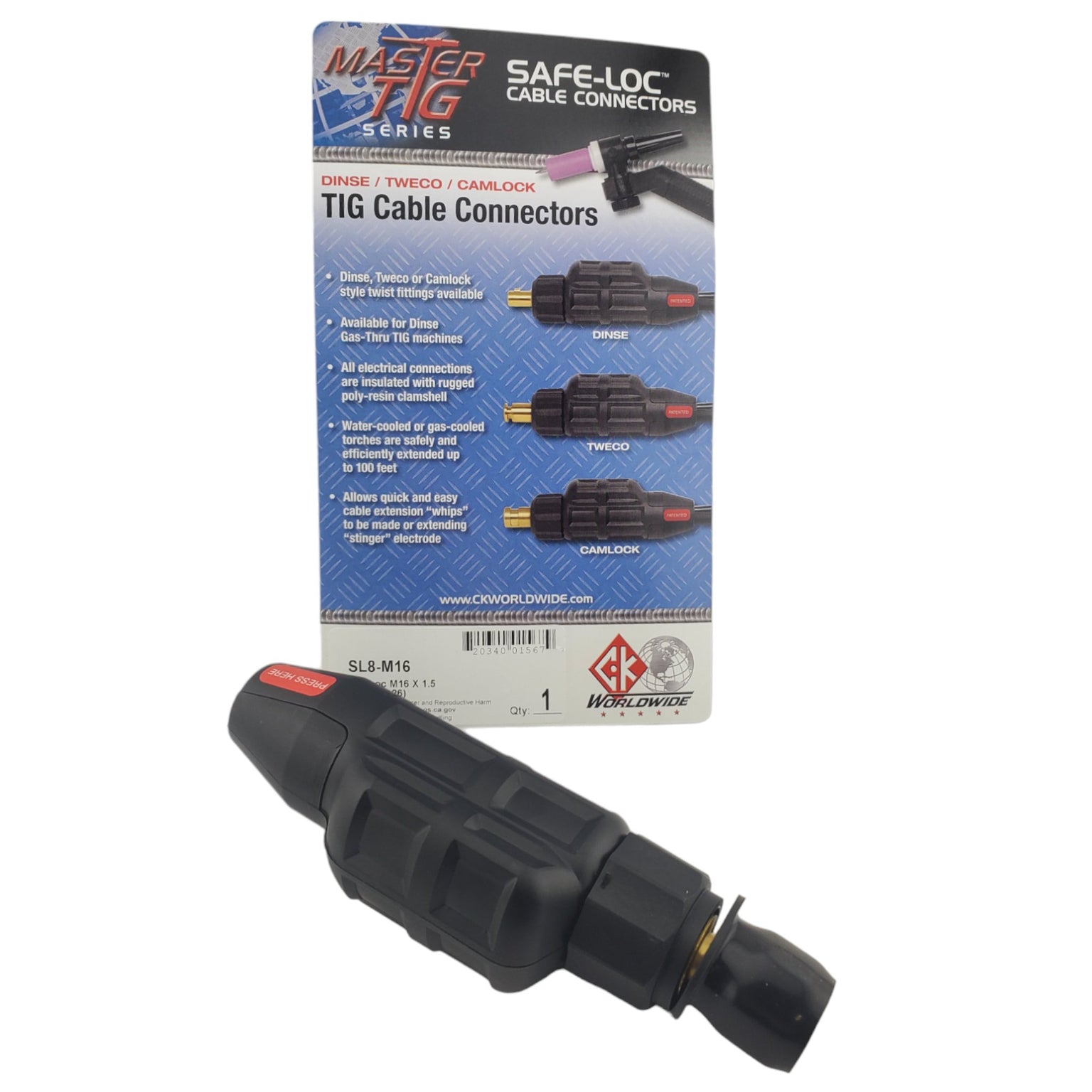 TIG Torch Adapters and Connections — Weldready