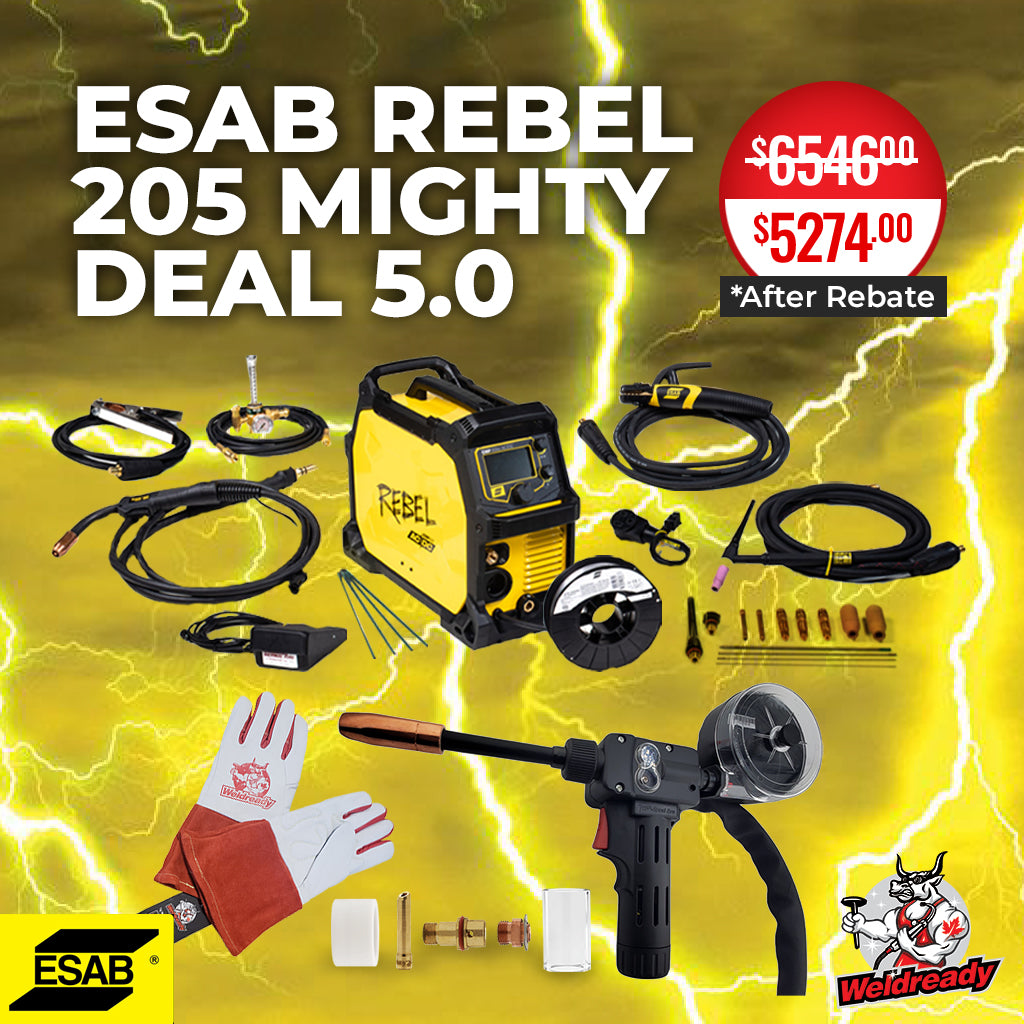ESAB Rebel EMP 205ic Multiprocess Welder - Weldready Canada
