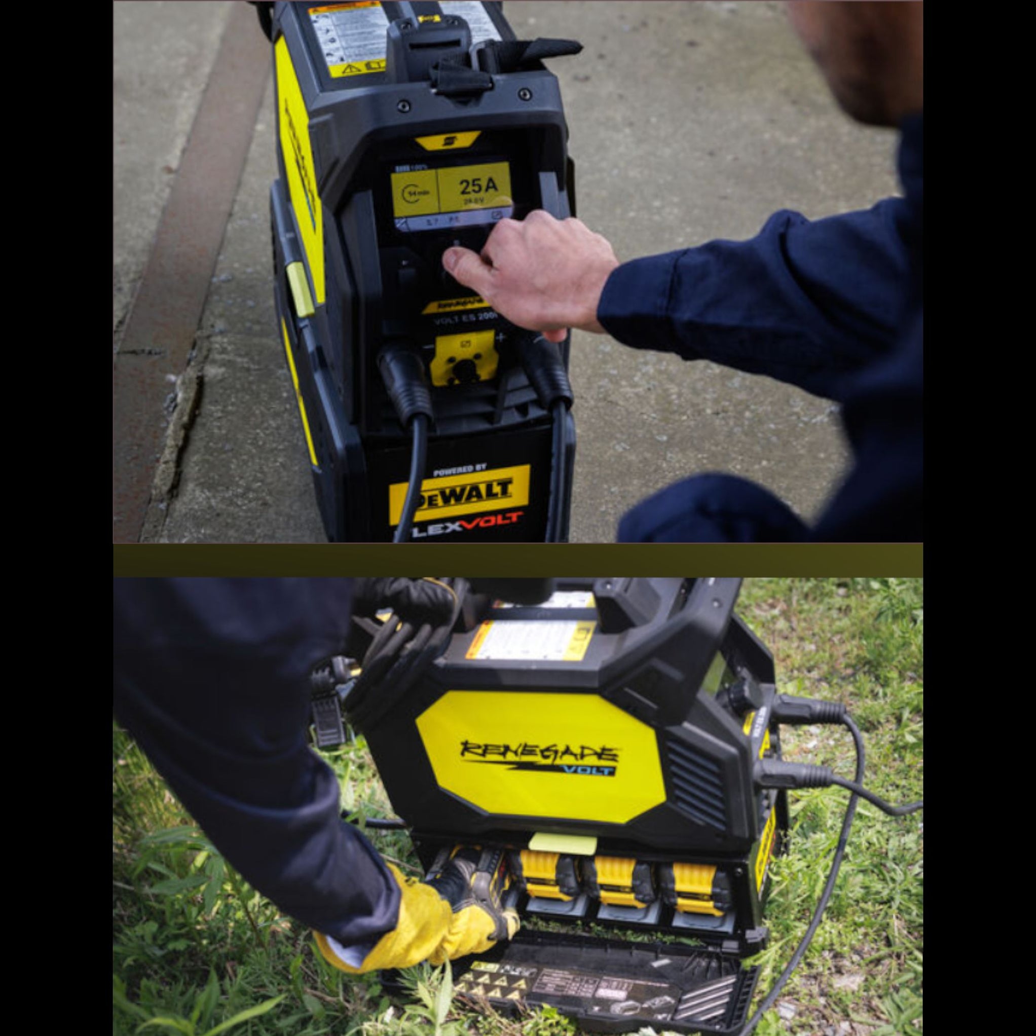 ESAB Renegade VOLT ES200i Battery Powered Stick/Live DC TIG — Weldready