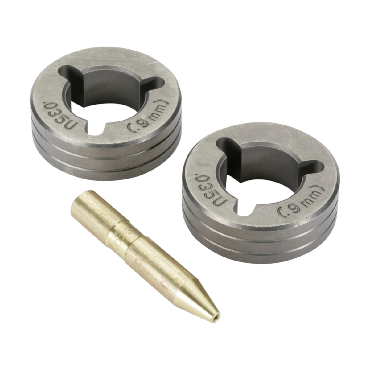Miller 2 Roll U-Groove Drive Roll Kit for Aluminum MIG Wire — Weldready