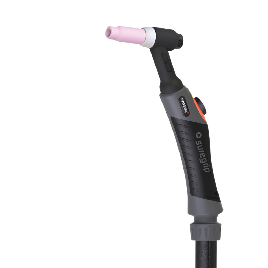 Parker SGT18 TIG Torch W/ Integrated Amperage Control — Weldready