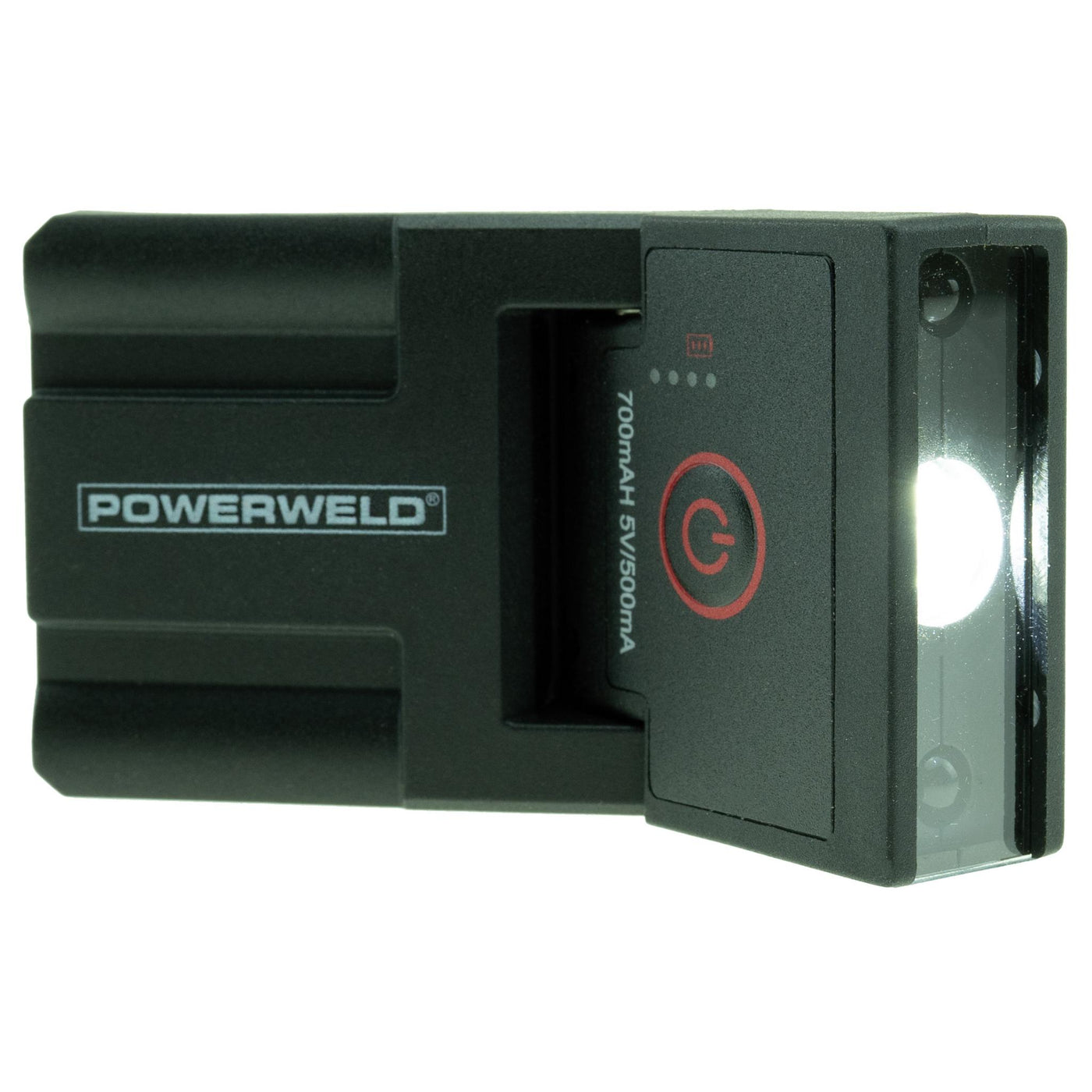 Powerweld Rechargeable Auxiliary Flashlight for Welding Helmets — Weldready