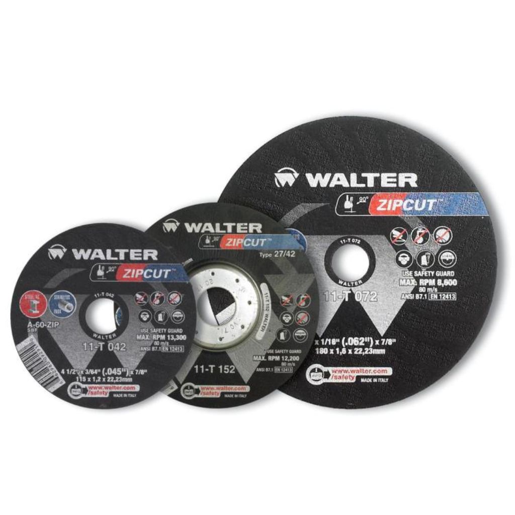 Walter ZipCut Cutting Disc for Steel and Stainless Steel — Weldready