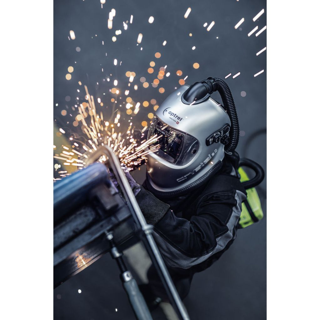 Optrel Crystal 2.0 PAPR Welding Helmet 4442.900 - Weldready Canada