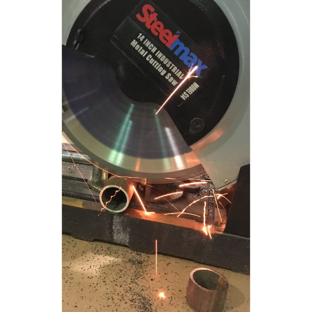 Steelmax S14 14-Inch Metal Cutting Chop Saw with Cast Iron Base — Weldready