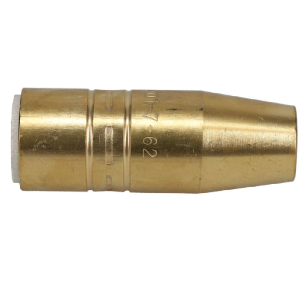 Tregaskiss Style Brass MIG Gun Nozzle 401-7-62 - Weldready Canada